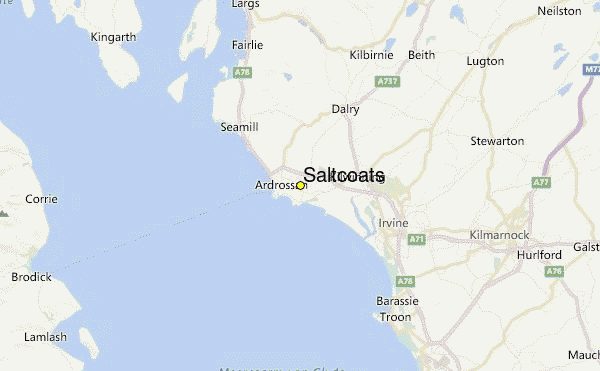 Saltcoats気象台データ記録 - Saltcoats 、United Kingdom の過去の天気