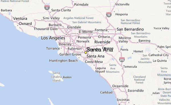 Santa Ana Weather Station Record - Historical weather for Santa Ana ...