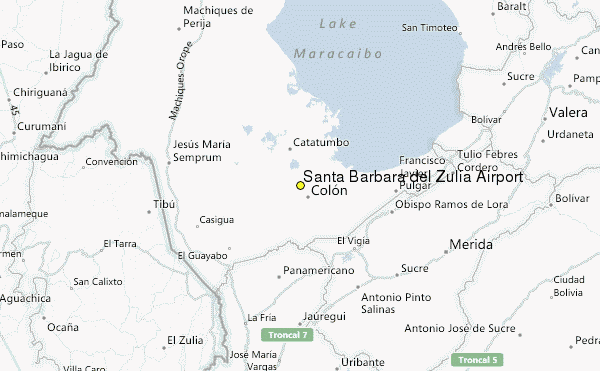 Santa Barbara del Zulia Airport Weather Station Record - Historical ...