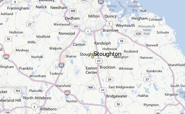 Massachusetts Weerstation Info - Weerhistorie voor Stoughton, Stoughton