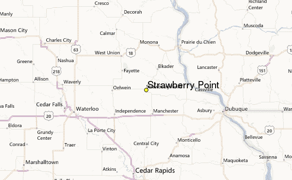 Strawberry Point Weather Station Record - Historical weather for ...