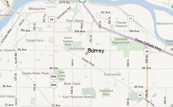 Surrey Weather Station Record - Historical weather for Surrey, British ...