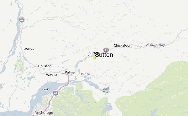 Sutton気象台データ記録 - Sutton 、Alaska の過去の天気