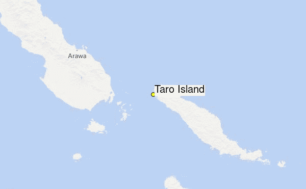 Taro Island Weather Station Record - Historical weather for Taro Island ...