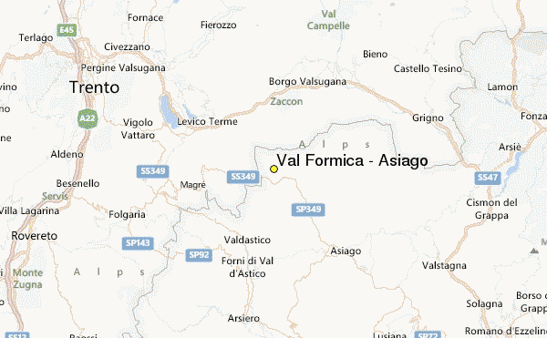 Val Formica - Asiago Weather Station Record - Historical weather for ...