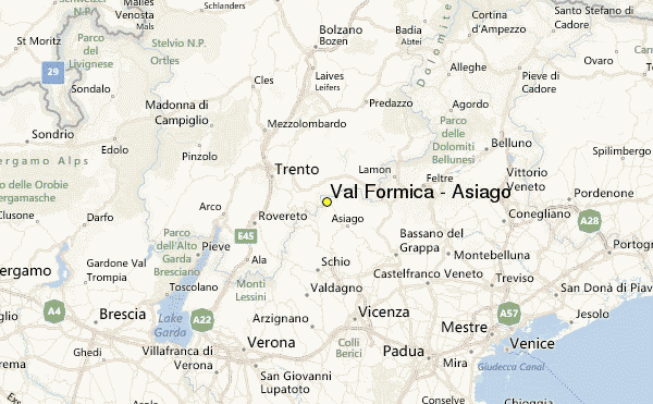 Val Formica - Asiago Weather Station Record - Historical weather for ...
