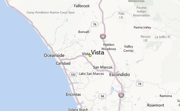 Vista Weather Station Record - Historical weather for Vista, California