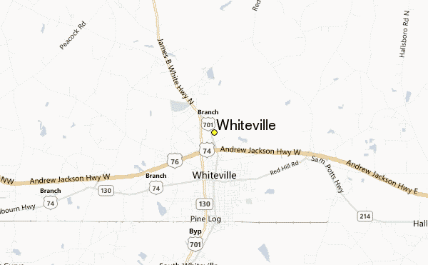 Whiteville Weather Station Record - Historical weather for Whiteville ...