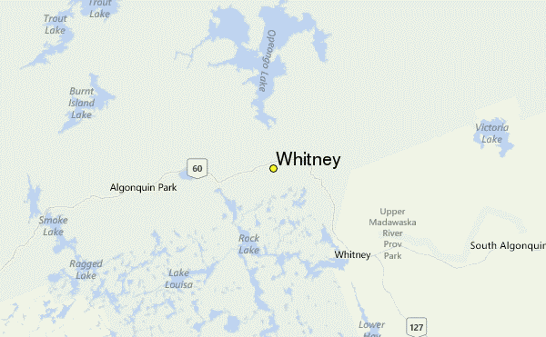 Whitney Weather Station Record - Historical weather for Whitney, Canada