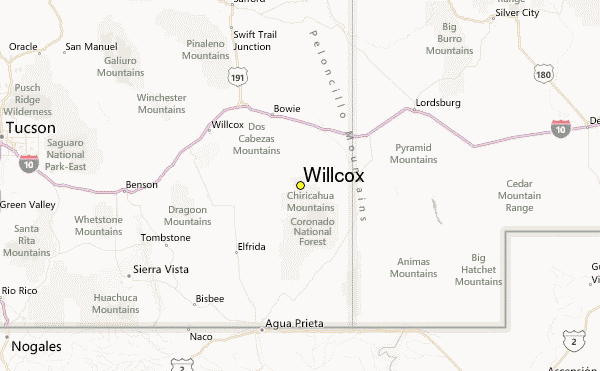 Willcox Weather Station Record - Historical weather for Willcox, Arizona
