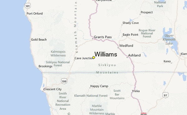 Williams Weather Station Record - Historical weather for Williams, Oregon