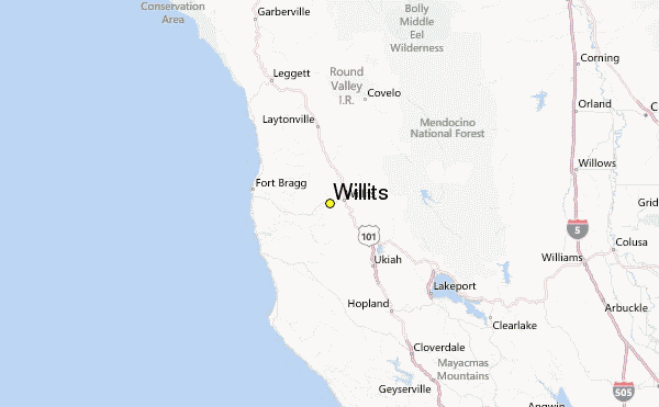 Willits Weather Station Record - Historical weather for Willits, California