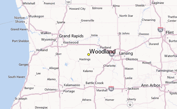 Woodland Weather Station Record - Historical weather for Woodland, Michigan