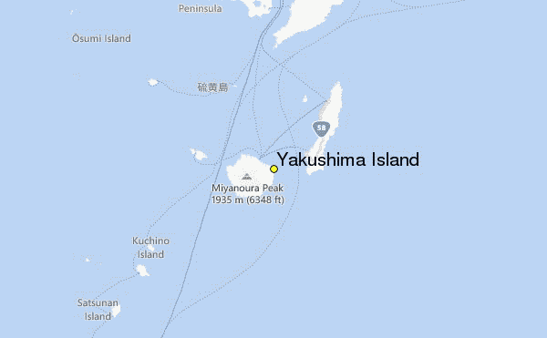Yakushima Island Weather Station Record - Historical weather for ...