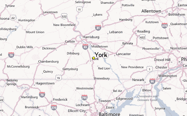 York Weather Station Record - Historical weather for York, Pennsylvania
